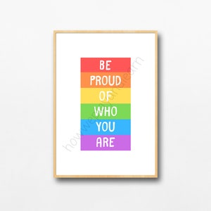 LGBTQIA+ Classroom Posters | Gender Positivity Poster Bundle | Pride ...