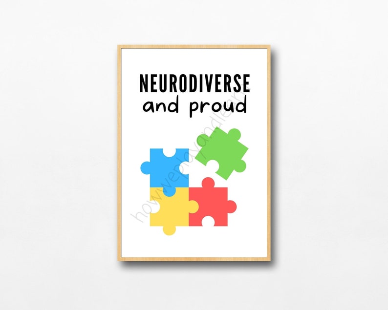 Neurodiversity Poster Bundle SEN Special Education ASD Posters Instant ...