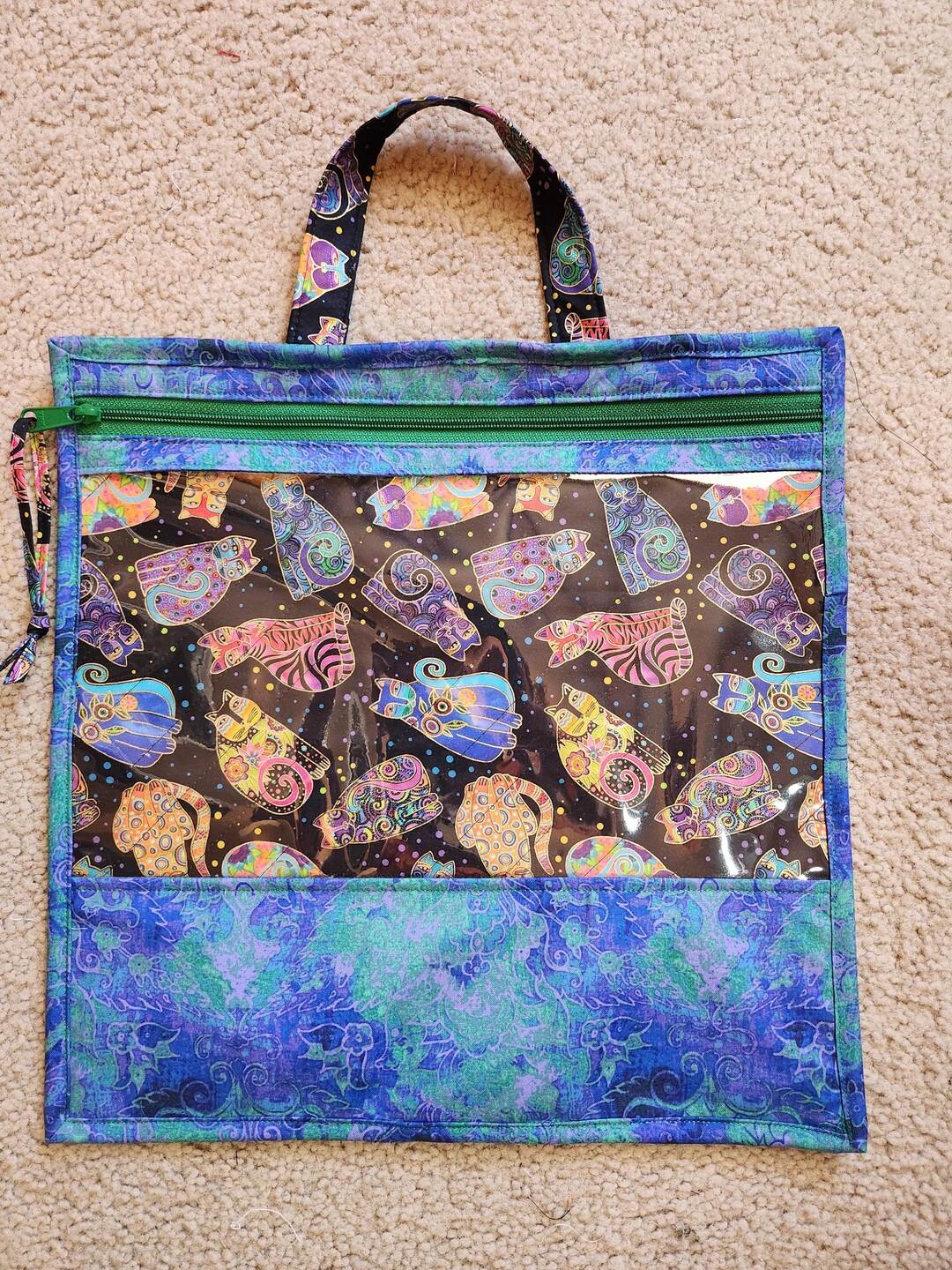 Laura Birch Cats Project Bag - Etsy