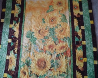 Quilted Sunflower Wall Hanging Pattern - Etsy