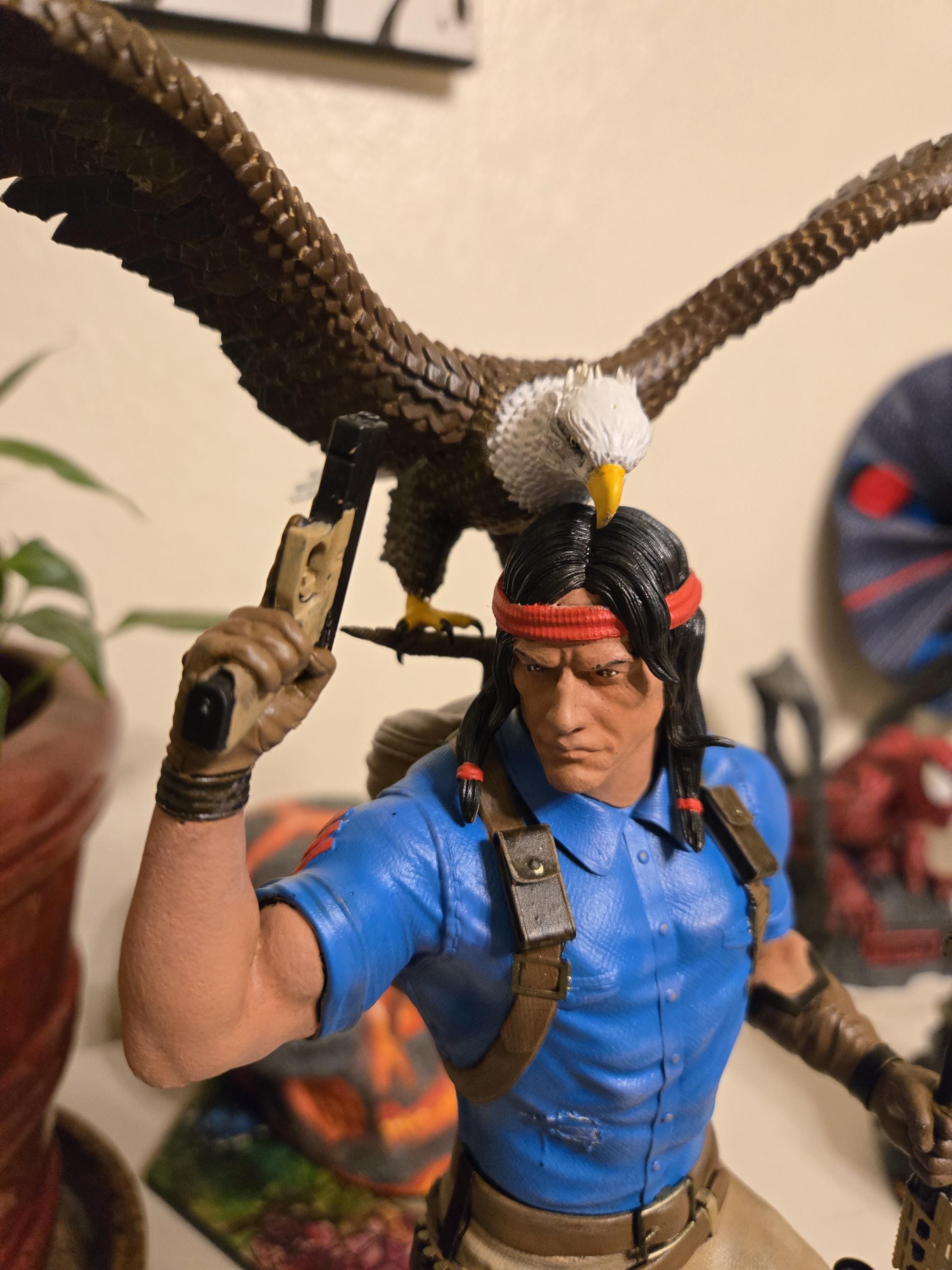 3d Printed Spirit & Freedom- Hand Painted Statue - GI Joe - Etsy