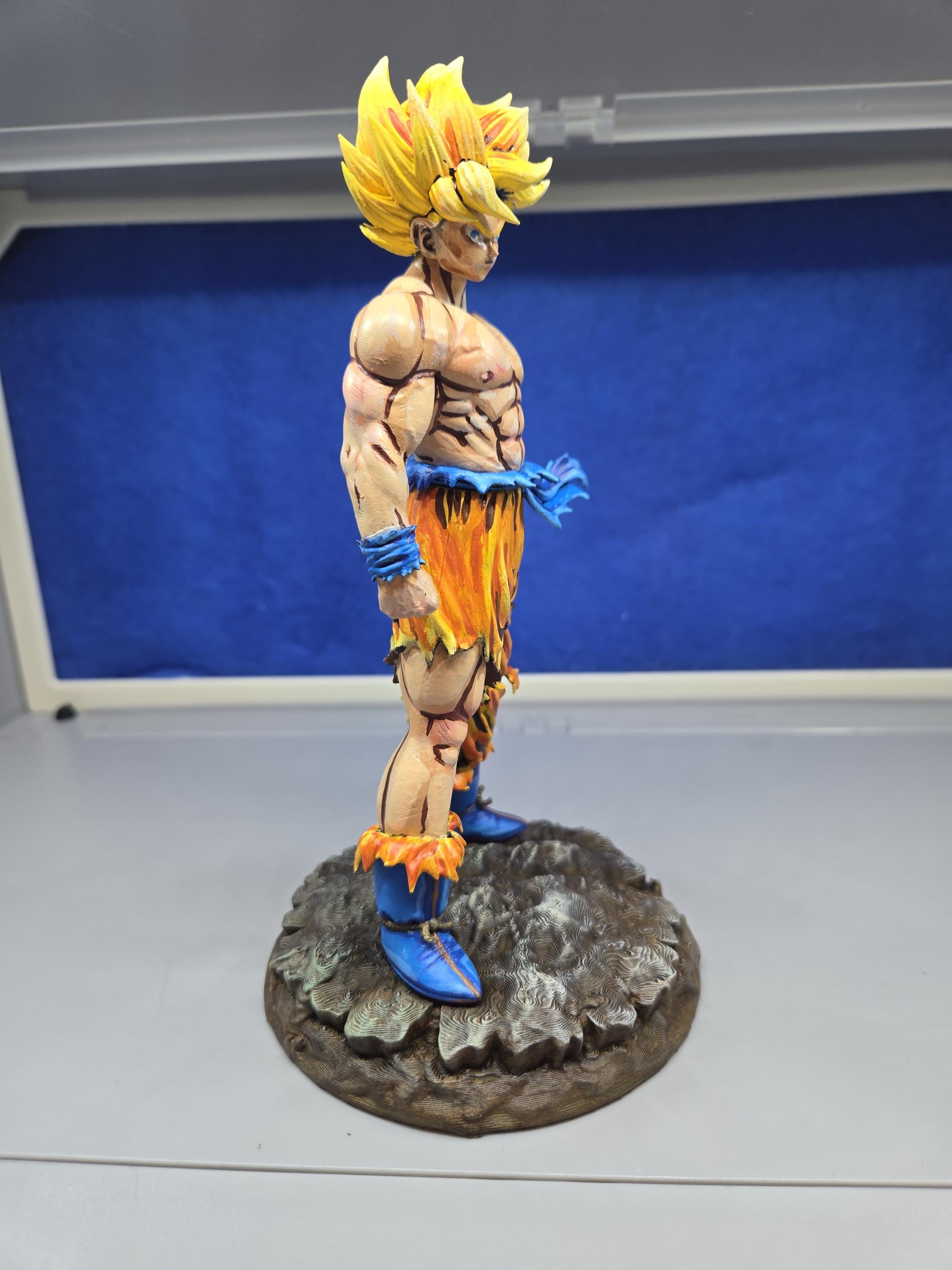 3d Printed Goku Hand Painted Dragon Ball Z - Etsy