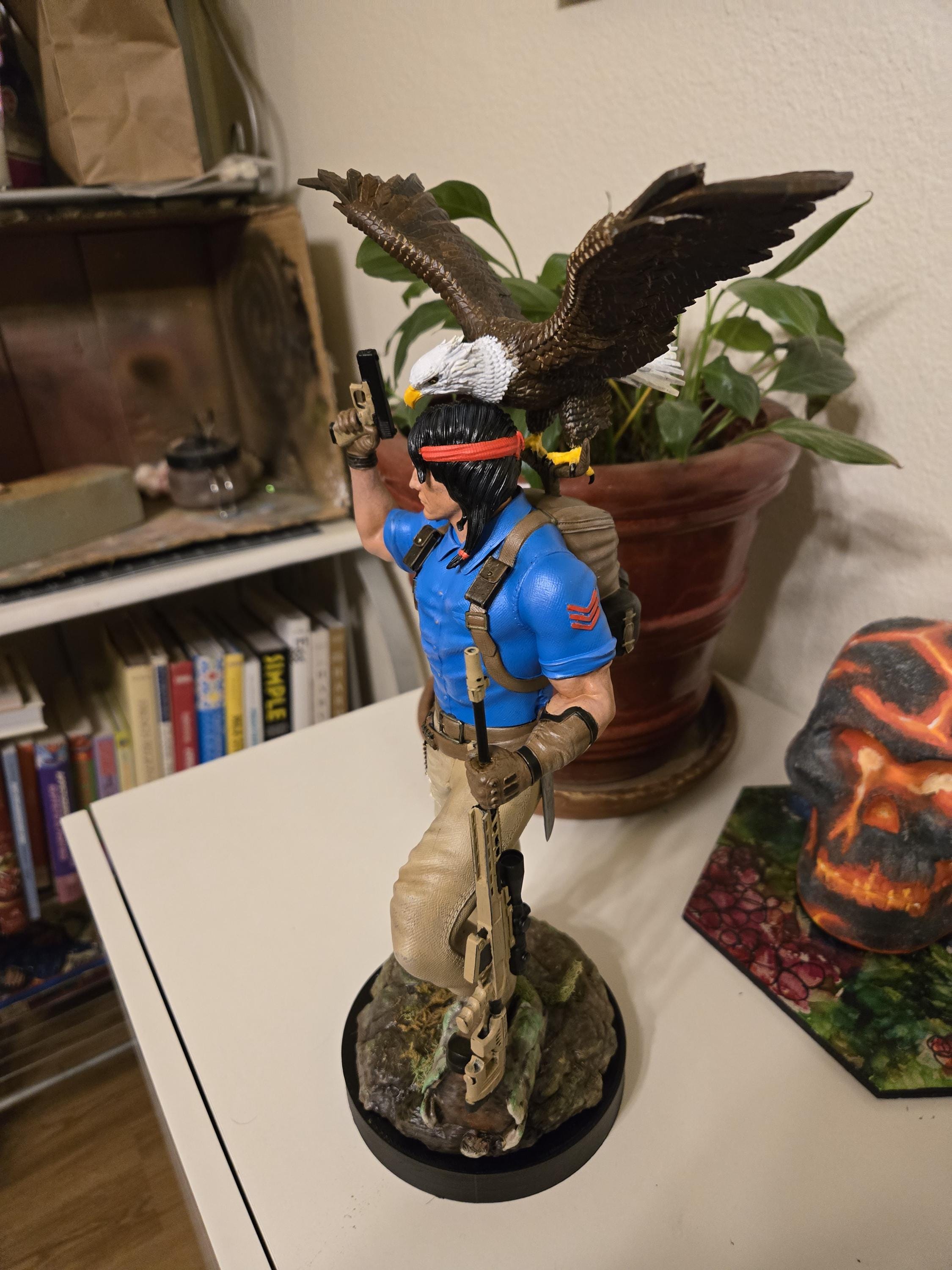 3d Printed Spirit & Freedom- Hand Painted Statue - GI Joe - Etsy