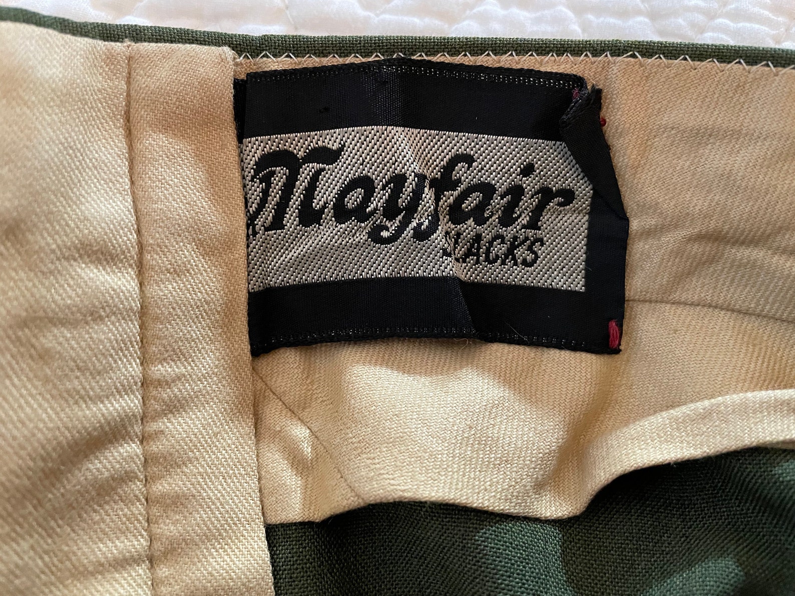 Men's 1960s Mod Green Vintage Mayfair Sport Pants, Slacks - Etsy