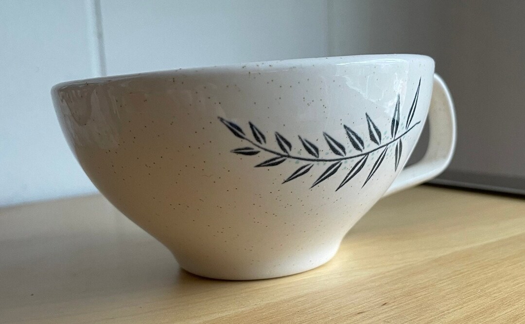 KILLER Vintage Franciscan Coffee Cup Fern Dell Pattern, Earthenware ...