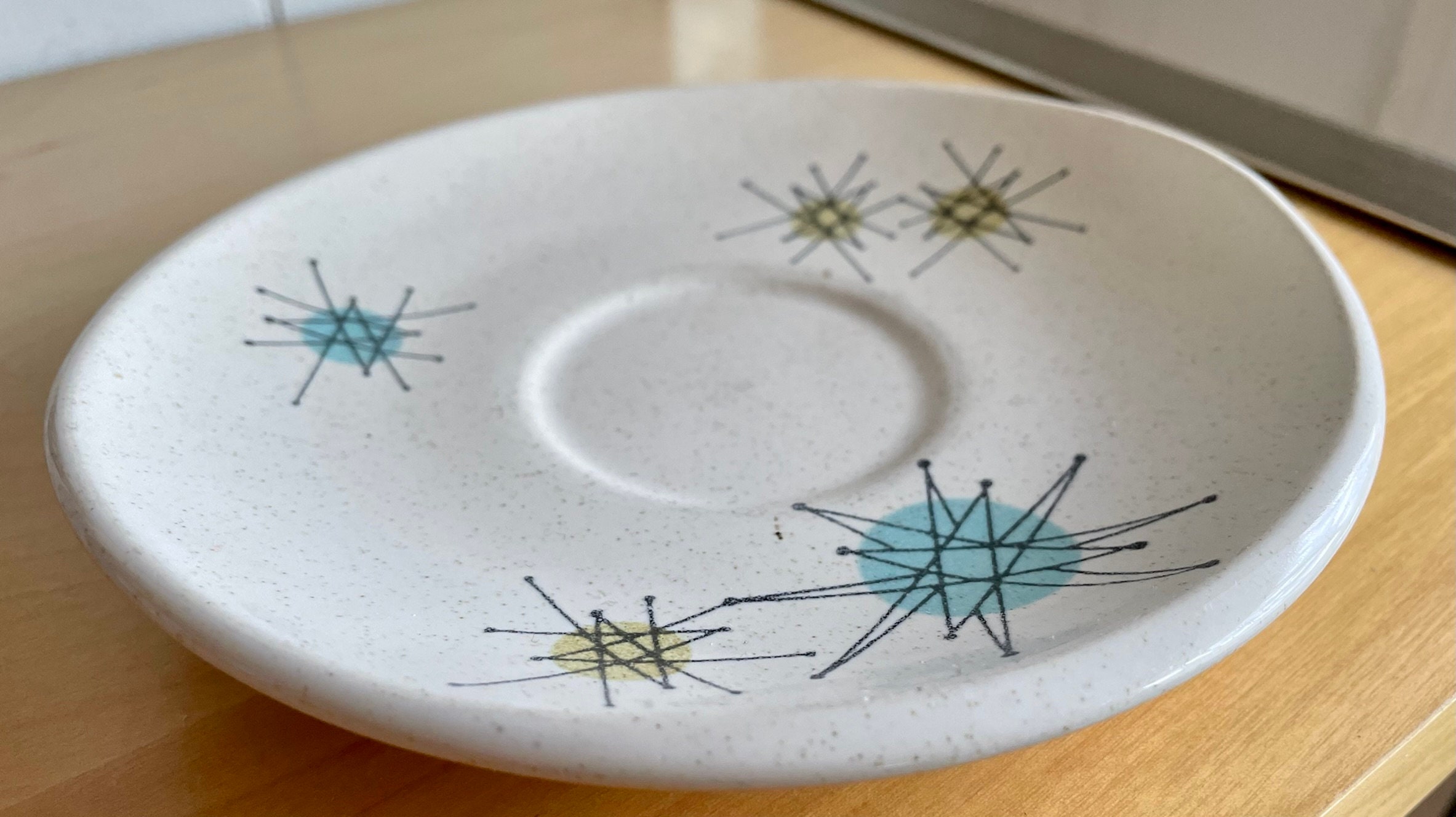 Set of Franciscan Starburst Coffee Cup Saucers, 50s, 60s Vintage - Etsy