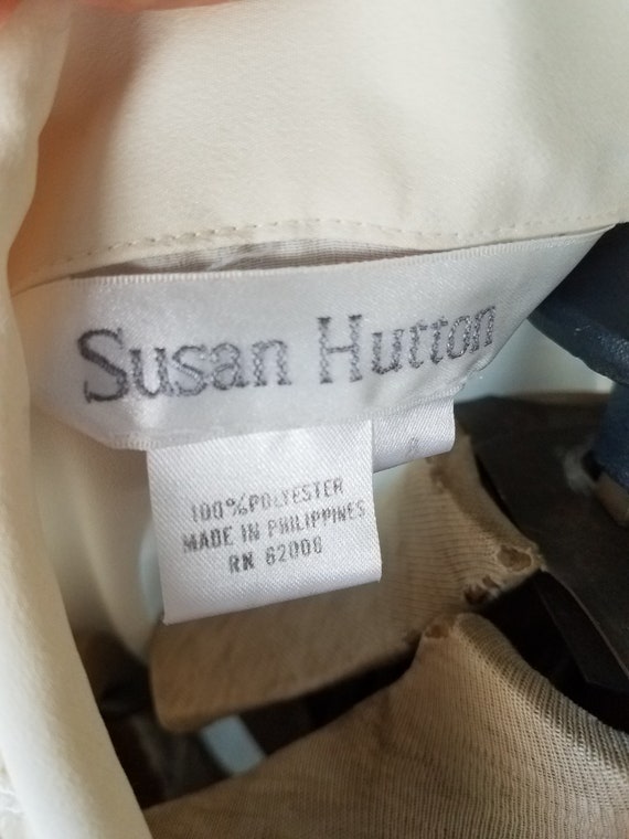 1980s vintage Susan Hutton blouse - Gem