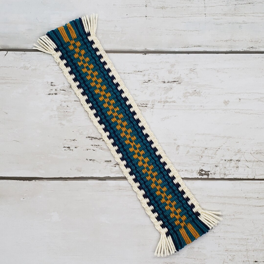 Handwoven Bookmark, Gift Ideas, Inkle Woven - Etsy