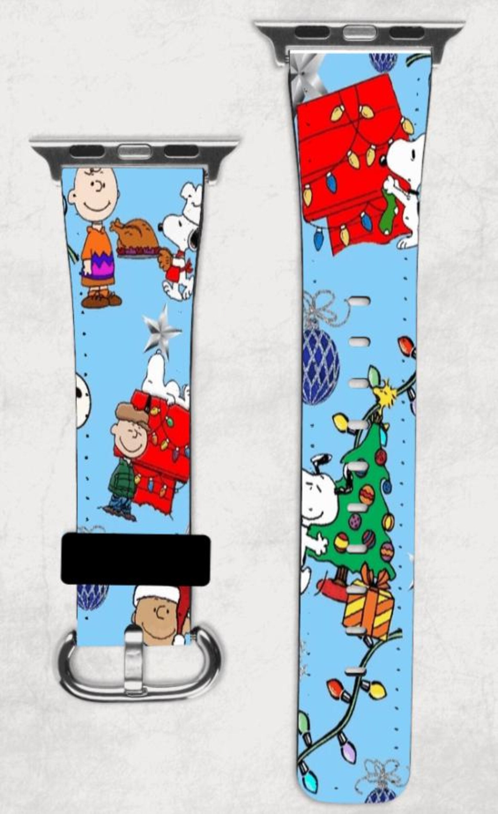 A Charlie Brown & Snoopy Christmas Apple Watch Band NEW 38/40/41 42/44 ...
