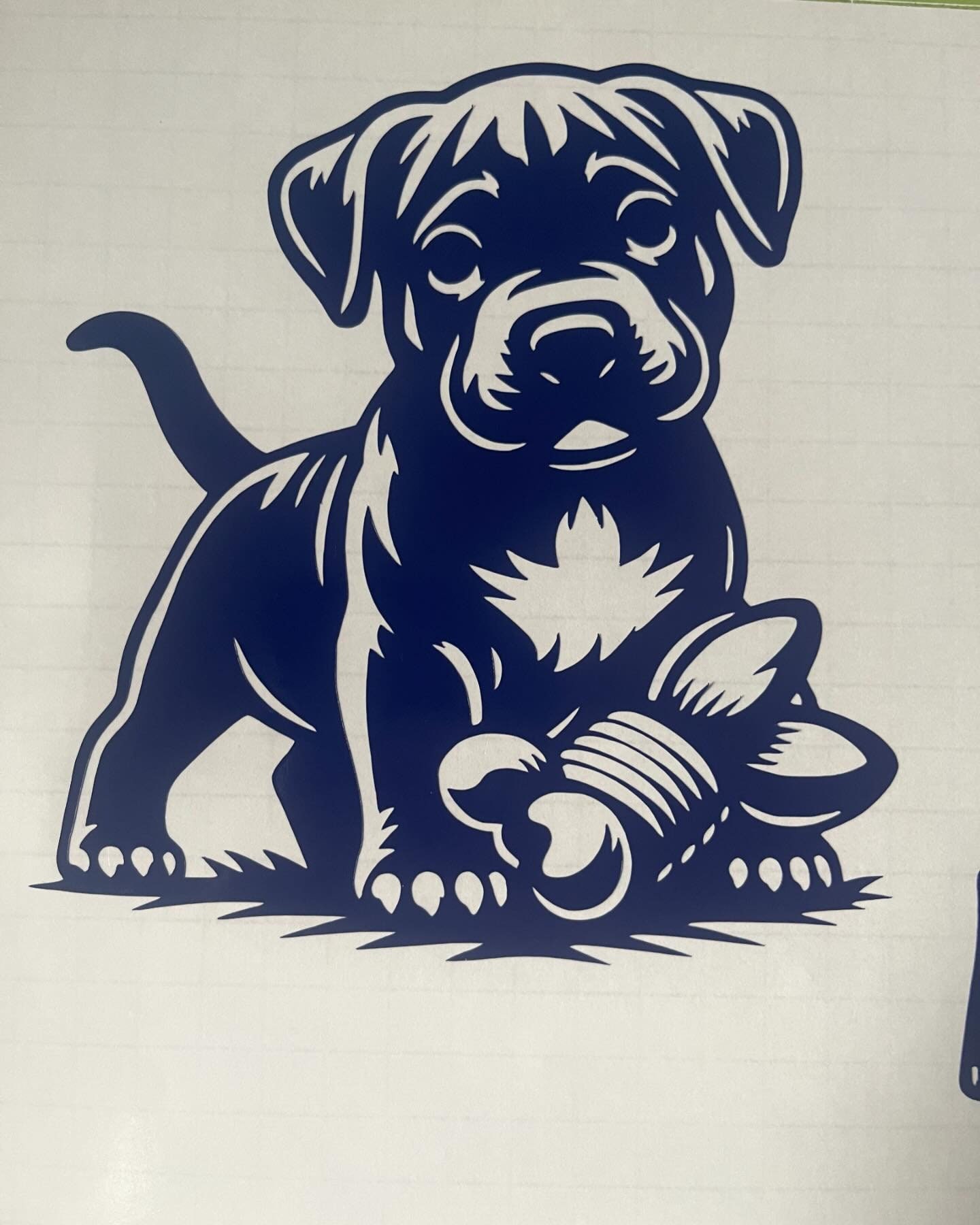 Puppy Bulldog PNG for Cricut Machines CUT Out Iron on Digital Art - Etsy