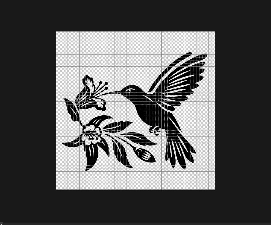 Humming Bird Digital FILE PNG for Cricut Machines - Etsy