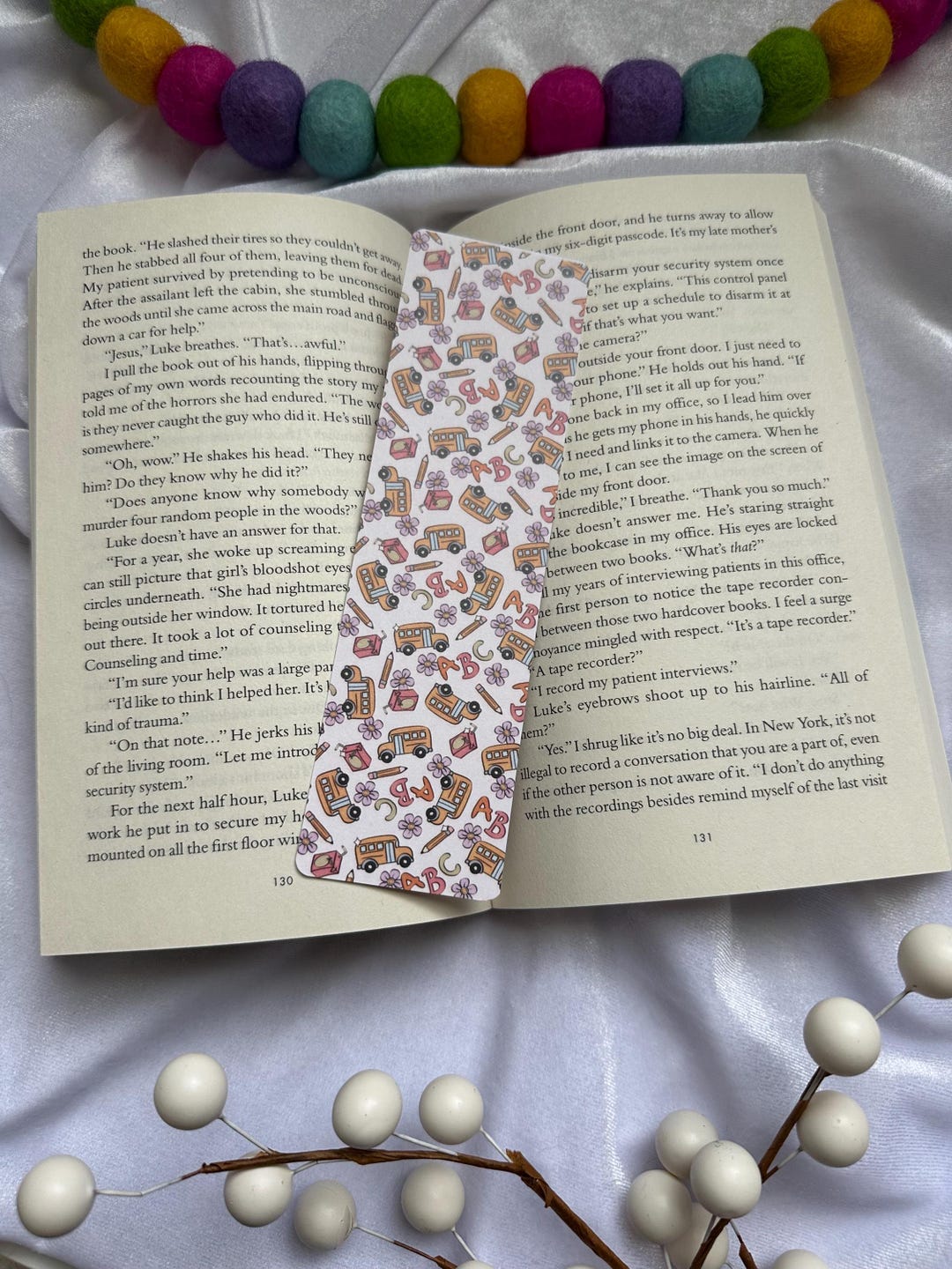 Back to School Bookmark, School Boomark , Double Sided Bookmark - Etsy