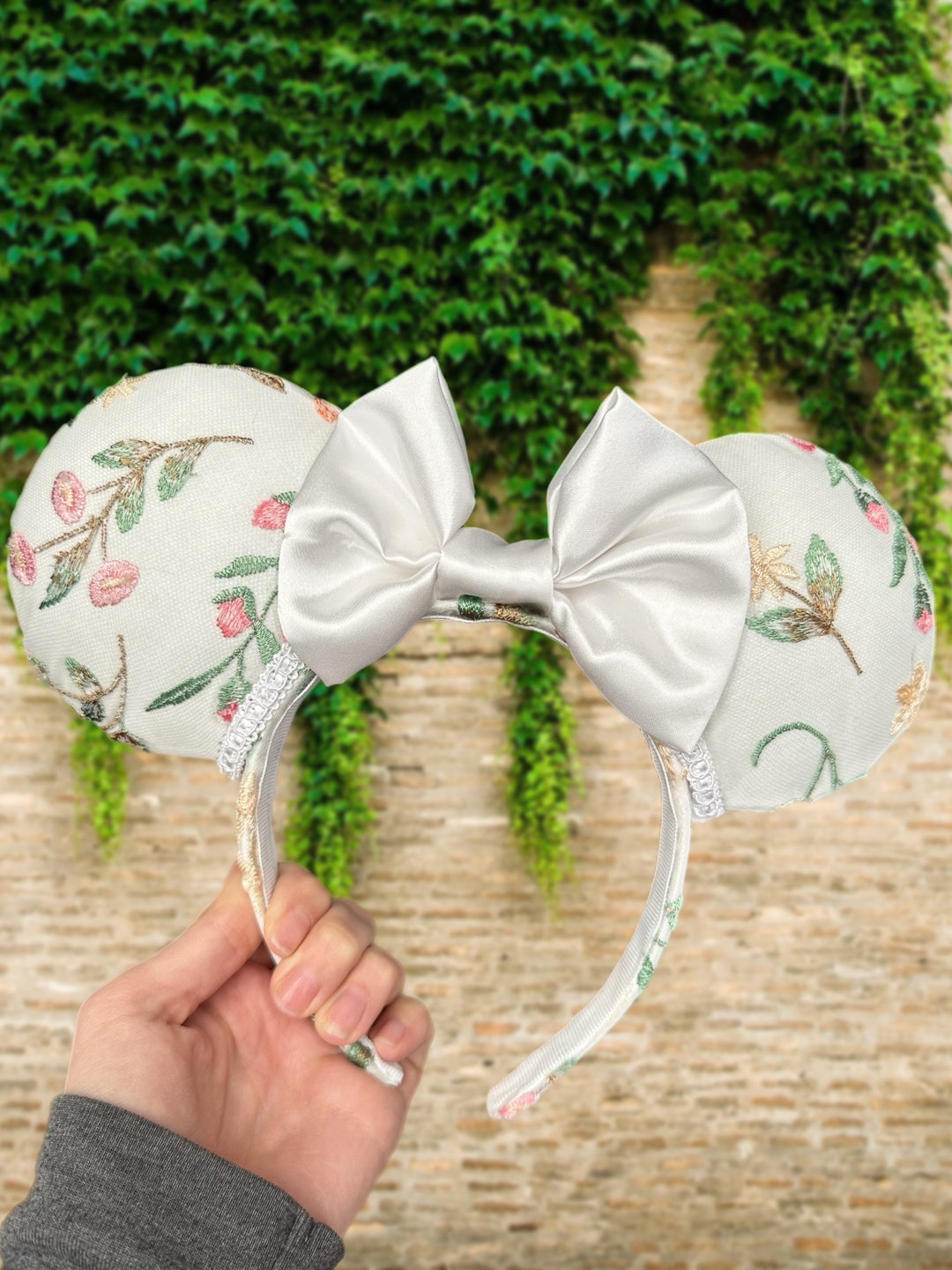 Floral Mouse Ears - Etsy