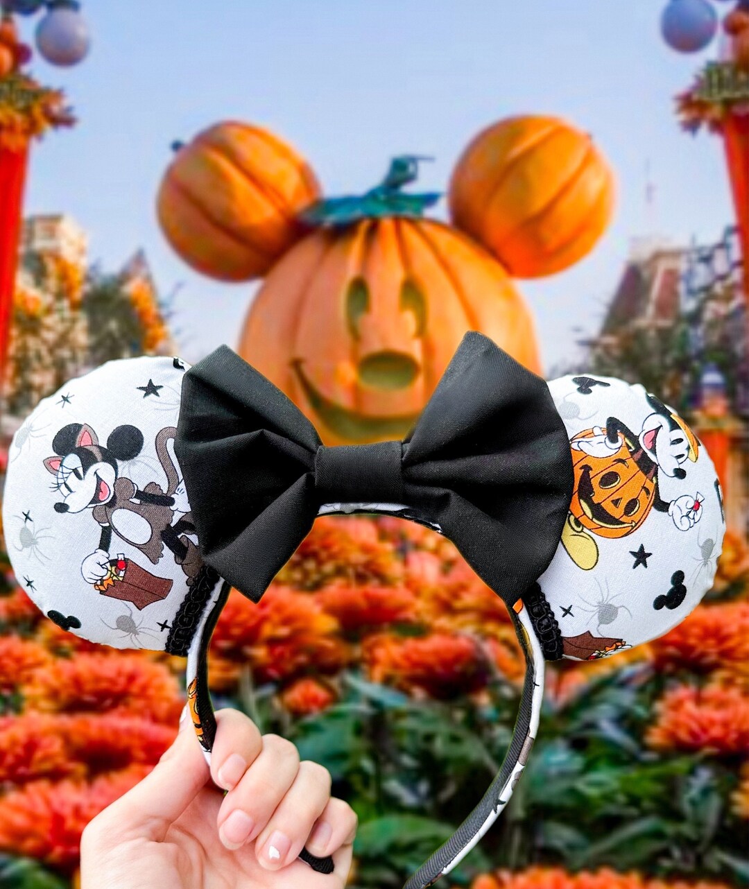 Trick or Treat Down Main Street Mouse Ears, Halloween Character Mouse ...