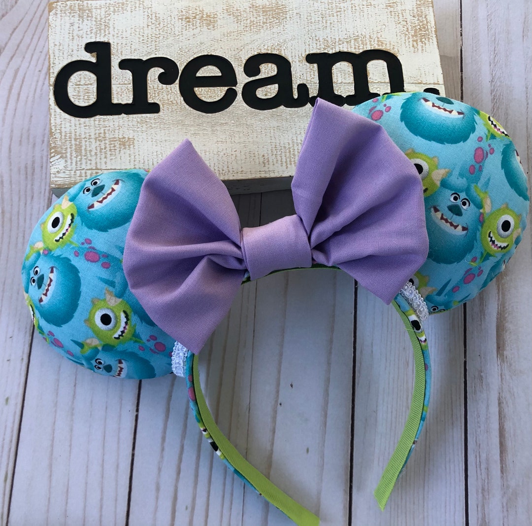 Monsters Inc, Mouse Ears/monsters Headband - Etsy