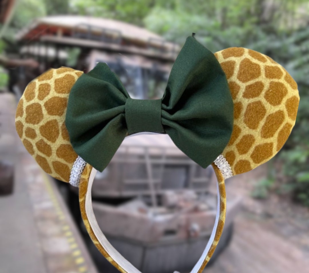Safari Animal Mouse Ears, Animal Kingdom Inspired Mouse Ears, Animal ...