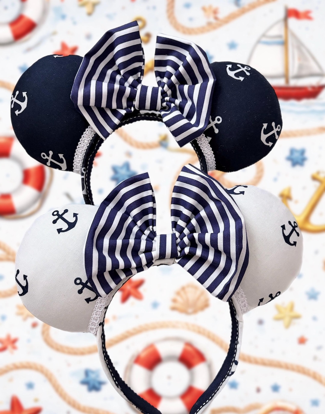 Sail Away Anchor Cruise Mouse Ears, Cruise Mouse Ears, Navy Mouse Ears ...