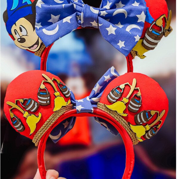 Fantasia Mickey Mouse Ears - Etsy