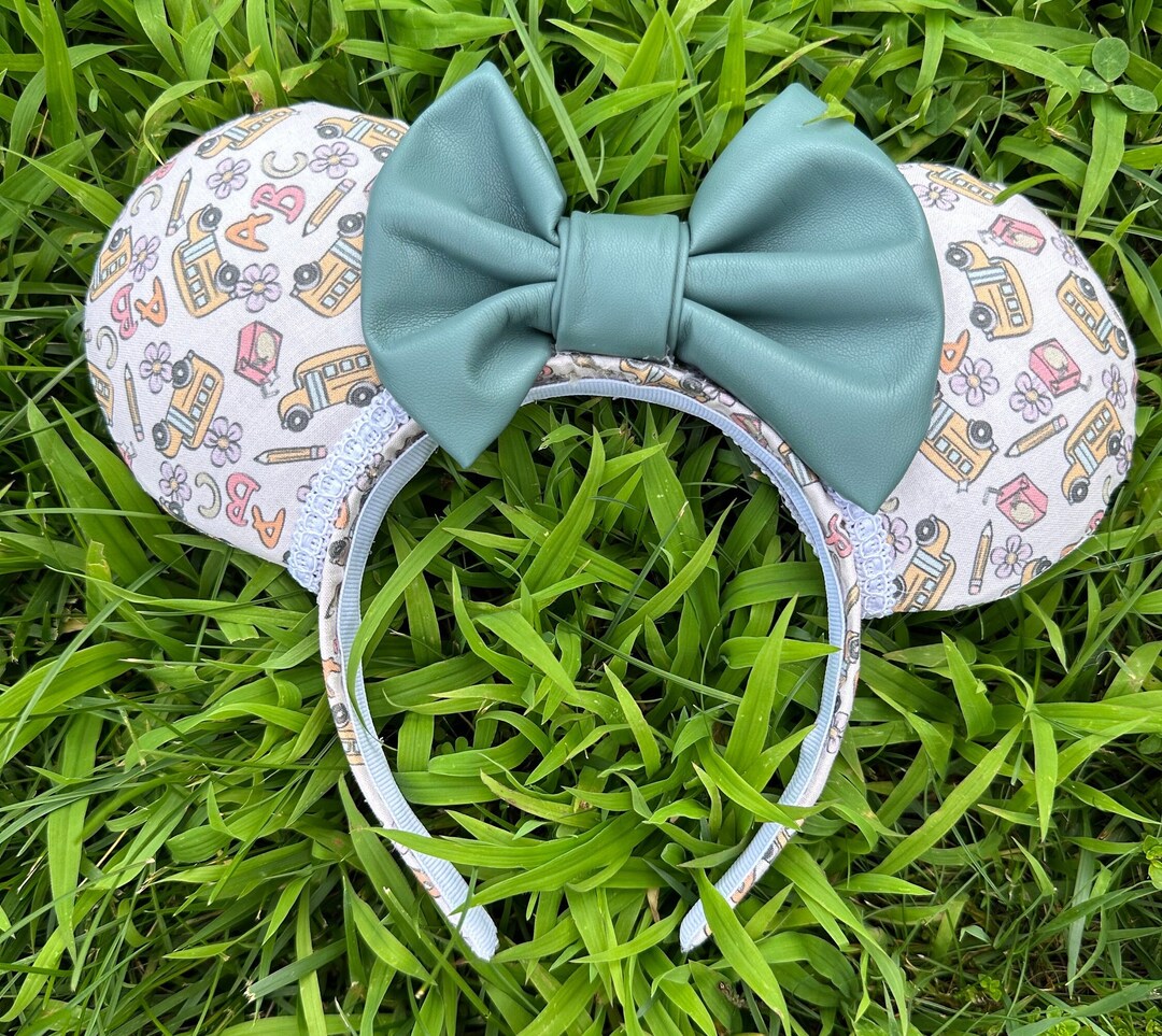 Back to School Minnie Ears, Teacher Minnie Ears, Bus Driver Mouse Ears ...