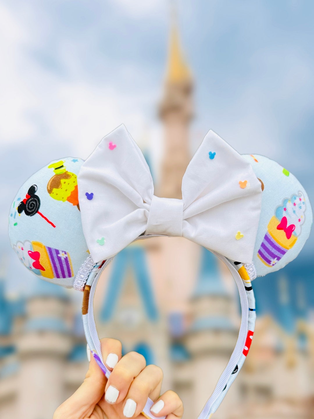 Ice Cream Character Mouse Ears, Mouse and Friends Treat Ears, Summer ...