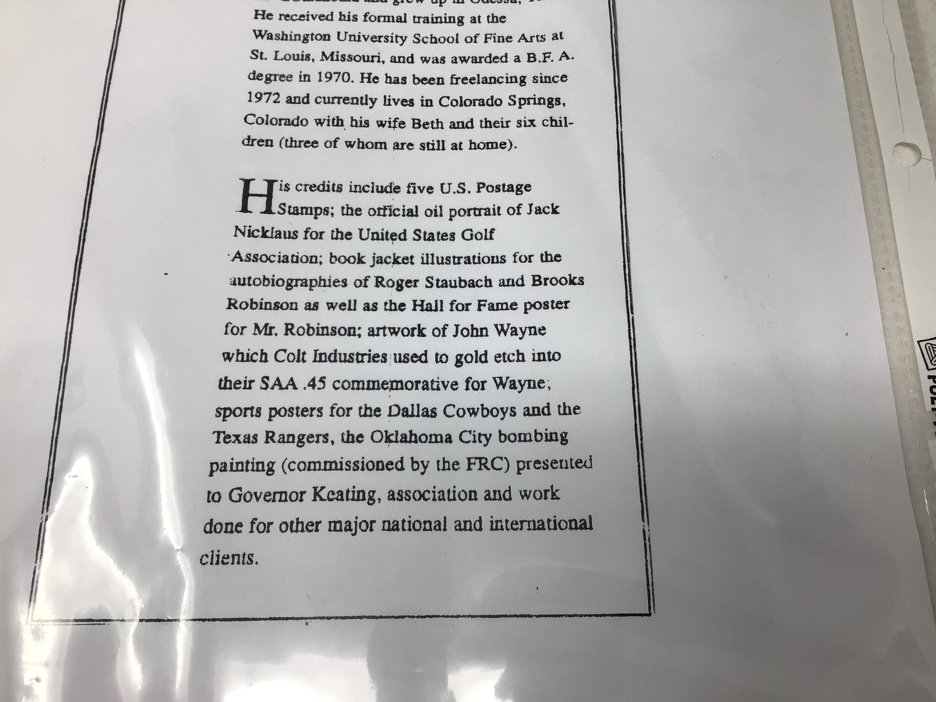 John Wayne Signed Letter (F2) - Etsy