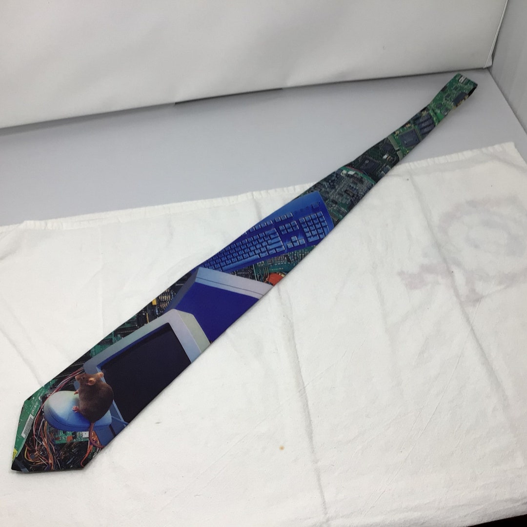 Wally Wear Computer Images Neck Tie (I2) - Etsy