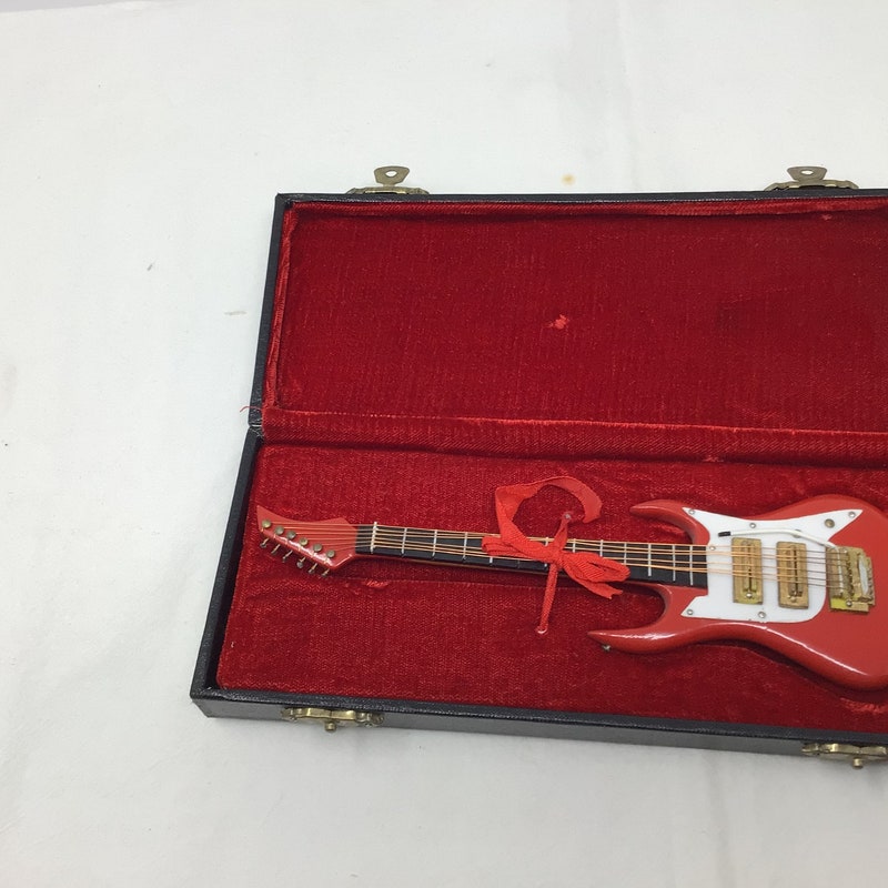 Miniature Guitar With Case - Etsy