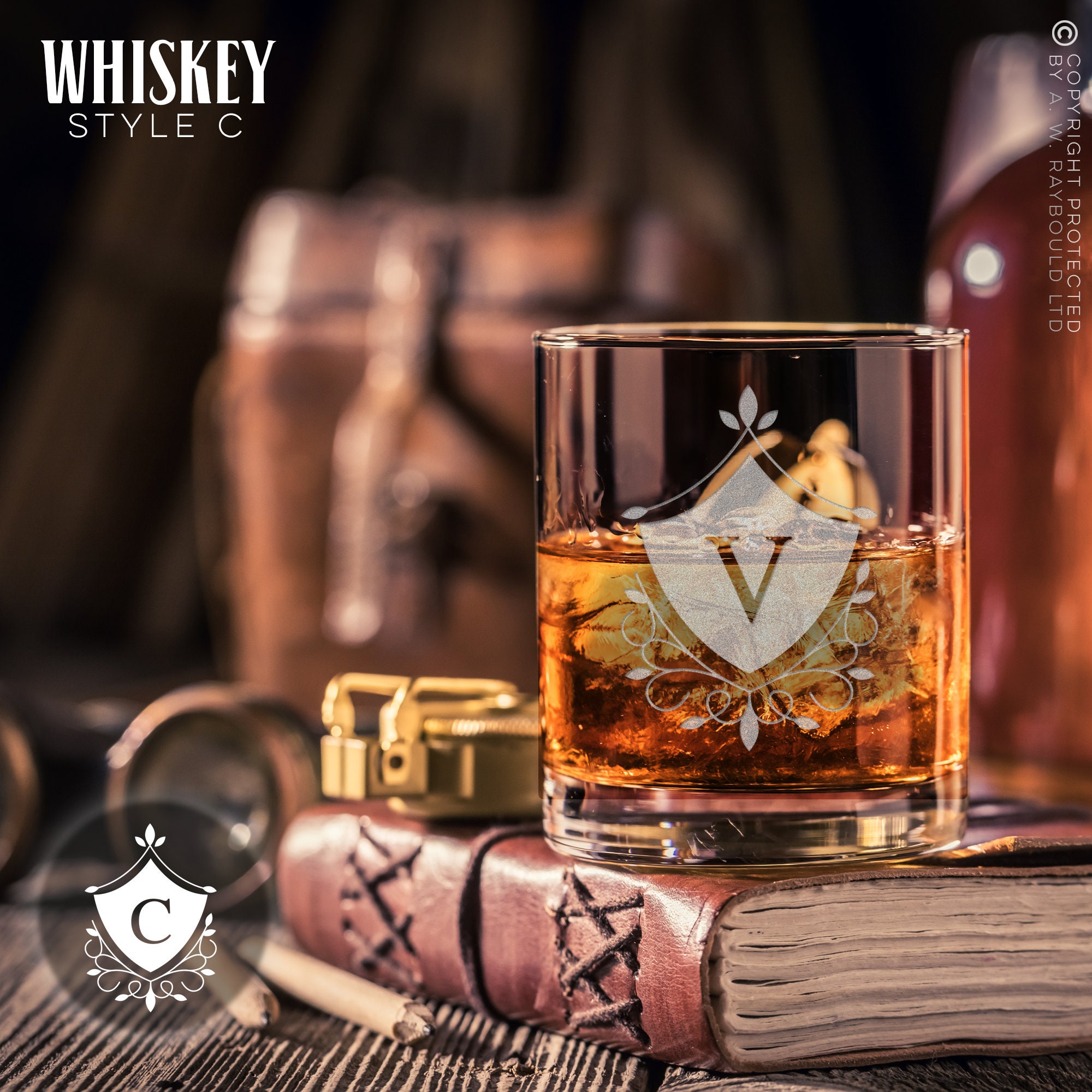 Personalised Whiskey Glass Engraved Custom Glassware - Etsy UK