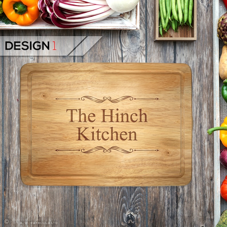 Personalised Engraved Chopping Board Personalised Wooden - Etsy UK