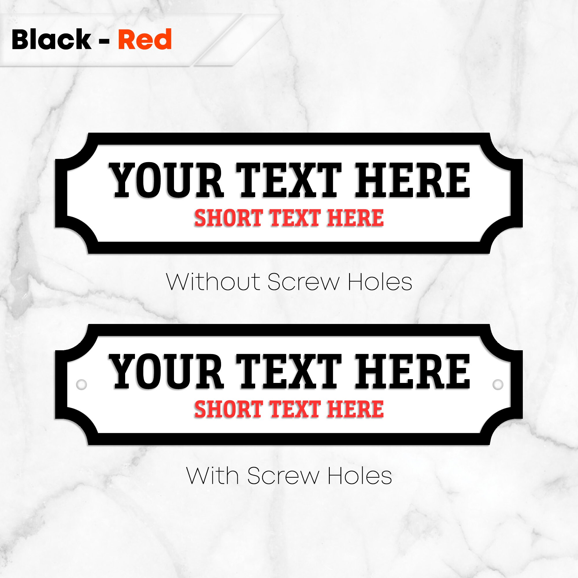 Personalised Street Sign 3D Acrylic Outdoor & Indoor Thick | Etsy UK