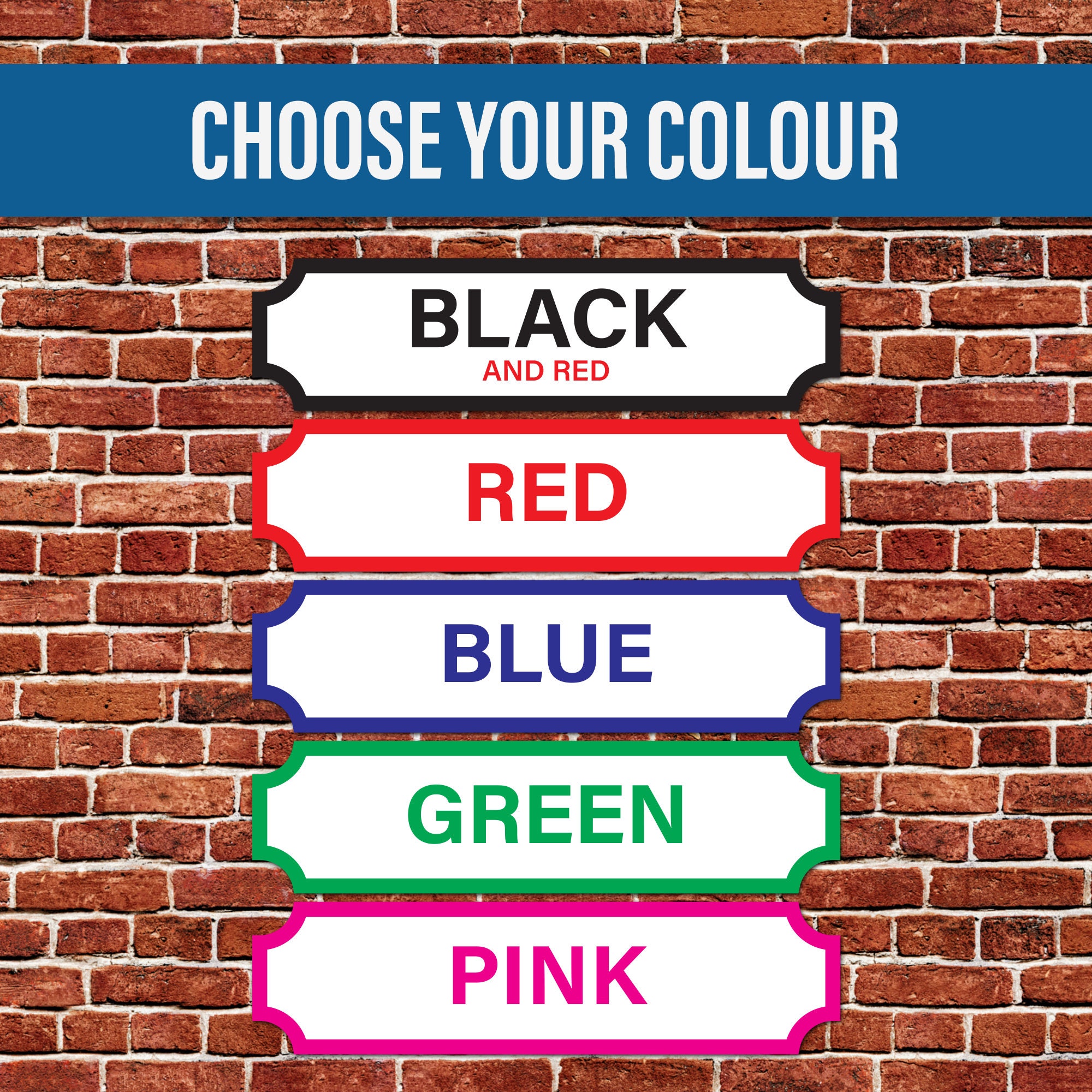 Personalised Street Sign Acrylic Printed Outdoor & Indoor - Etsy UK