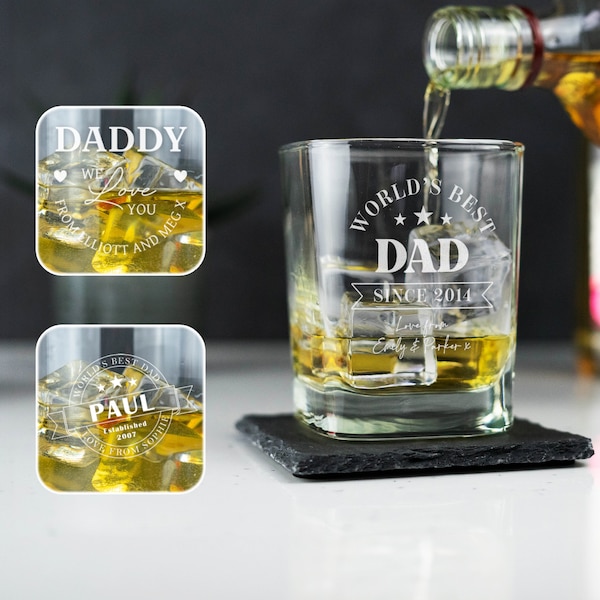 Fathers Day Gift Glass - 60+ Gift Ideas for 2024