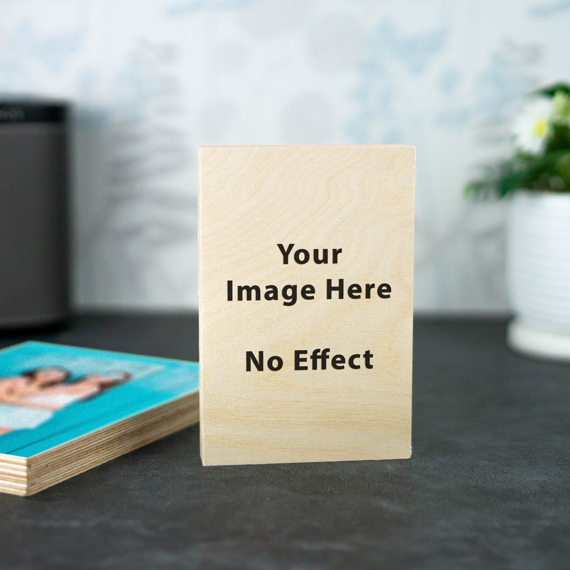 Personalised Custom Wooden Photo Block Your Own Photo Custom Image ...