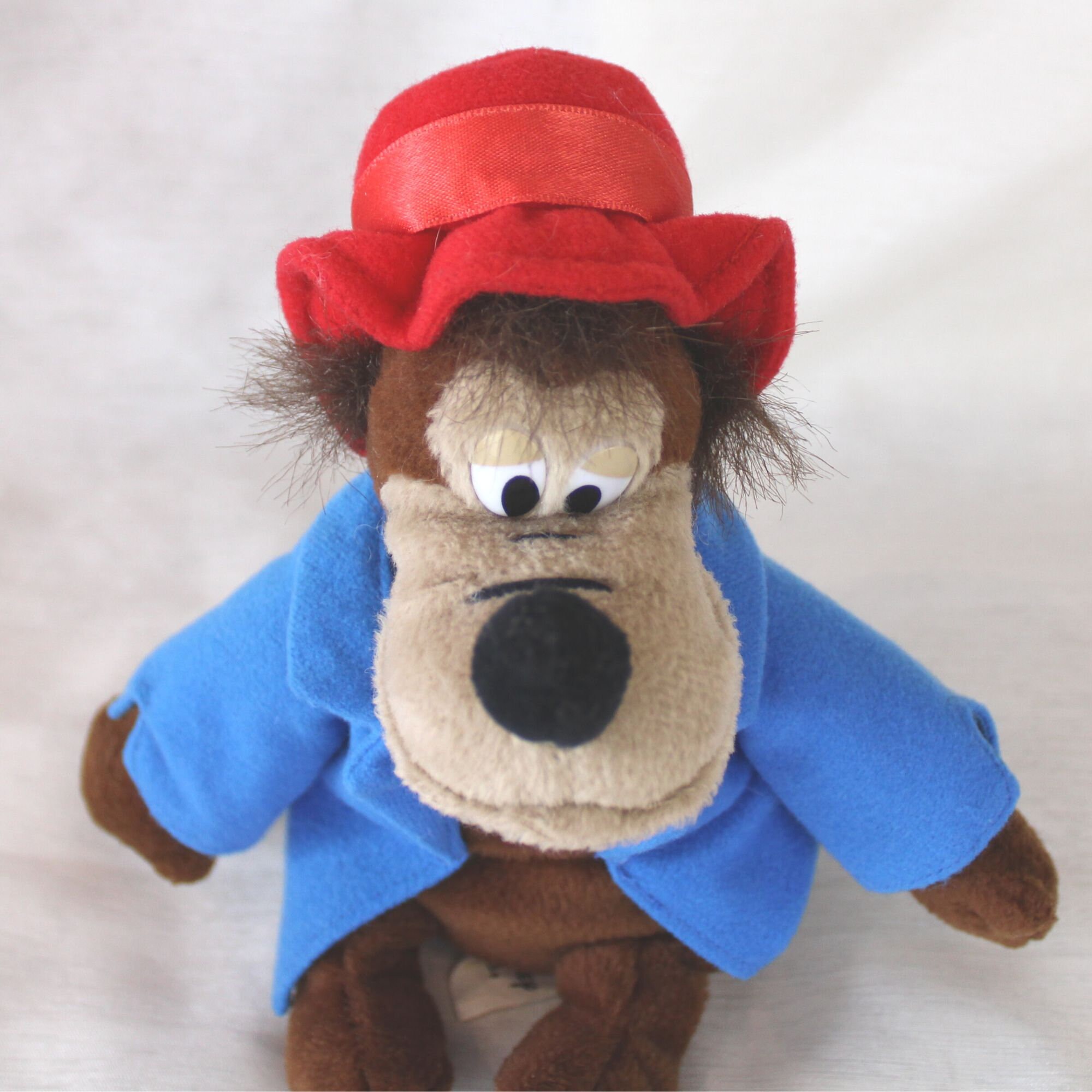 Walt Disney World Characters Brer Bear Soft Doll Toy Red Hat - Etsy