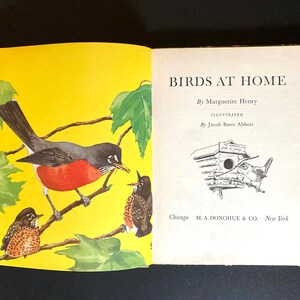 What Makes a Bird A Bird ? All About Birds. 4 Vintage Books. - Etsy