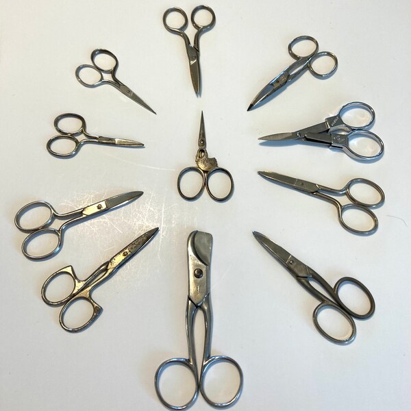 Small Vintage Scissors - Etsy