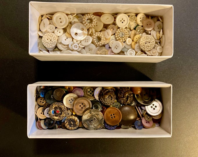 Vintage Button Collection - Etsy