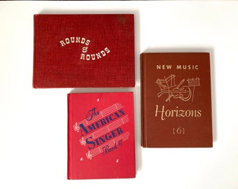 Vintage 1940s, Set of 7 Music Appreciation Books, Music Books, Small ...