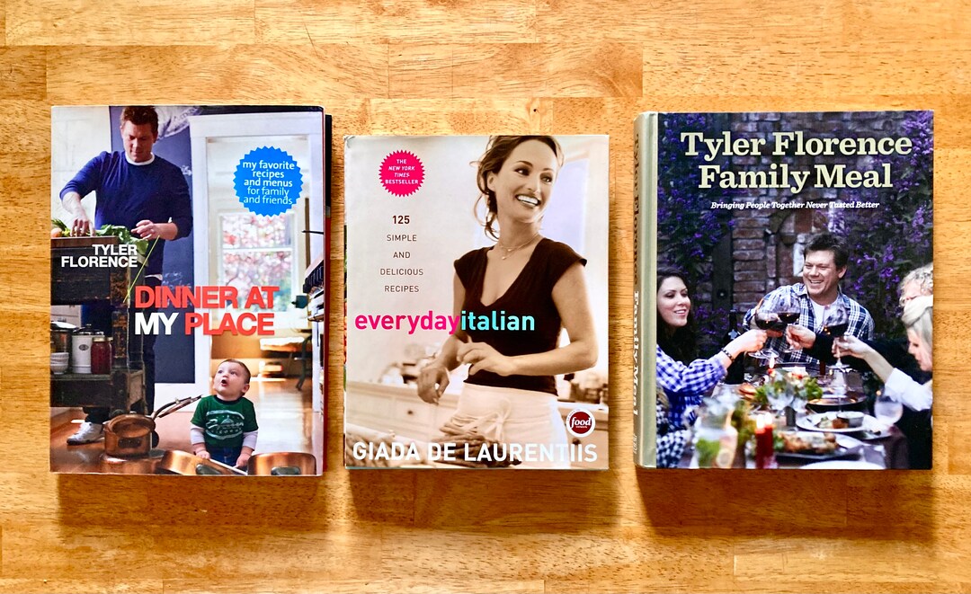 Tyler Florence and Giada De Laurentiis Cookbooks - Etsy