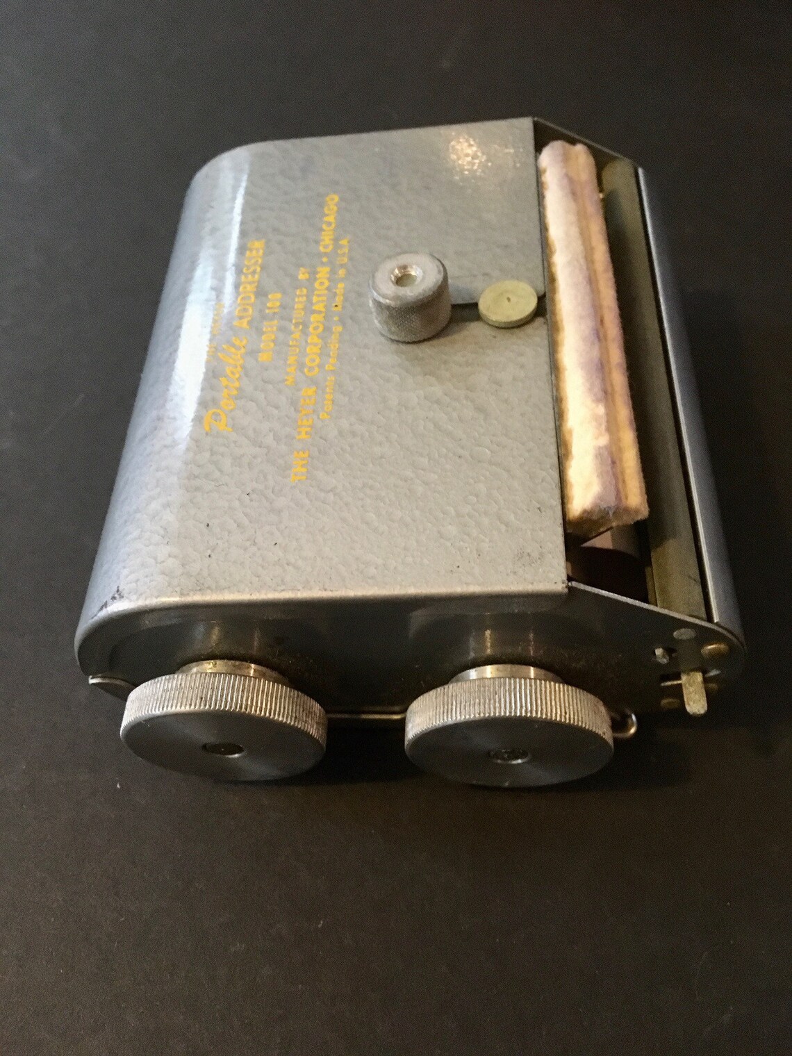 Vintage Heyer Portable Addresser - Etsy UK