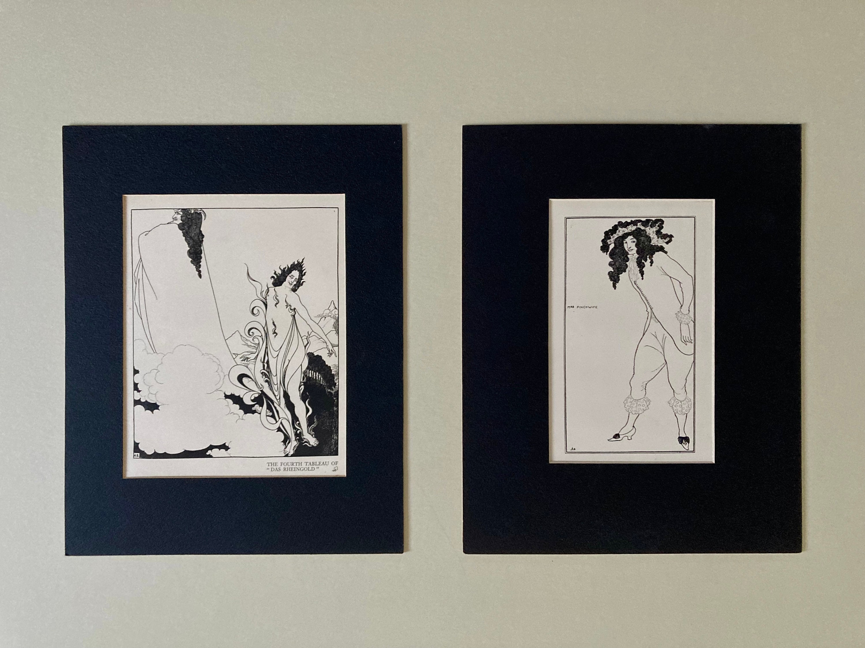 Aubrey Beardsley Art Nouveau - Etsy