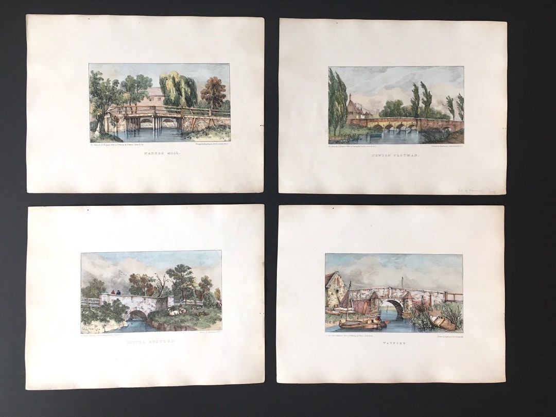 Antique Art of Bridges - Etsy