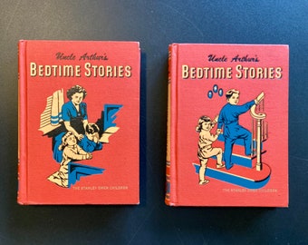 1928 Uncle Arthur's Bedtime Stories 4th Series Illustrated Softcover ...