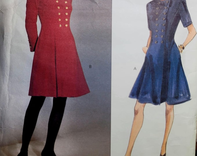 Vintage Vogue 2782 Sewing Pattern – Ralph Lauren Double Breasted Dress ...