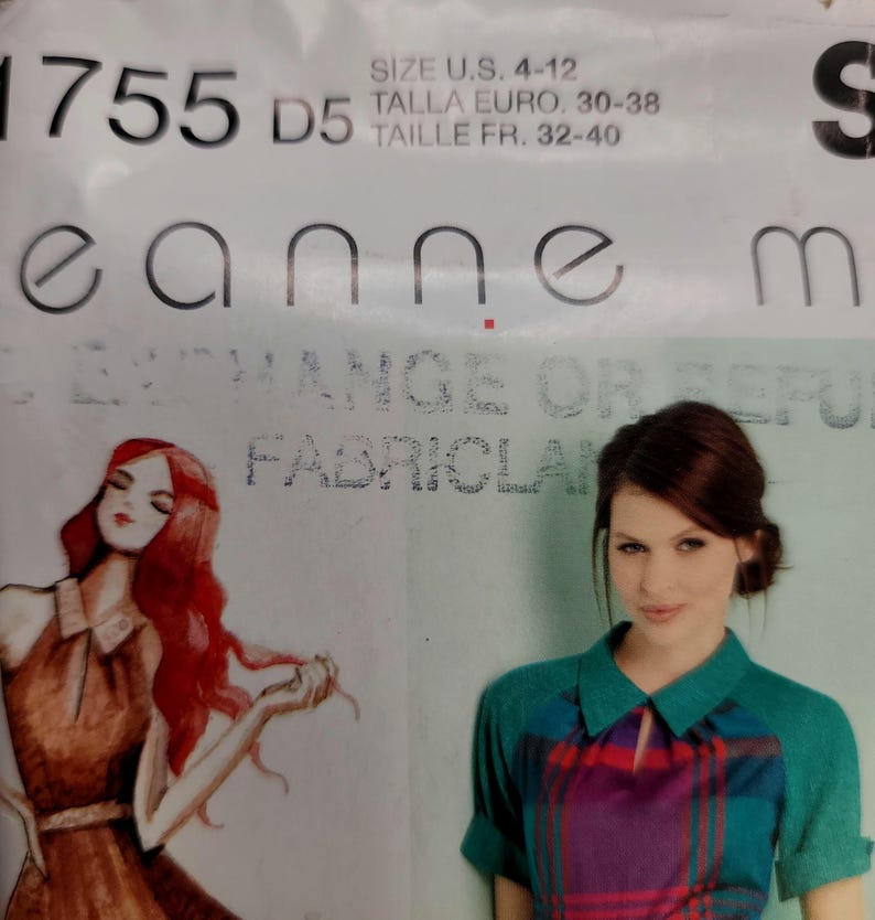 Designer Dress Pattern – Simplicity 1755 Leanne Marshall, Sizes 4–12 ...