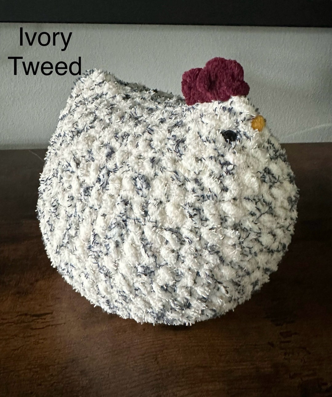 Chicken Plush - Large Crochet Handmade - Etsy