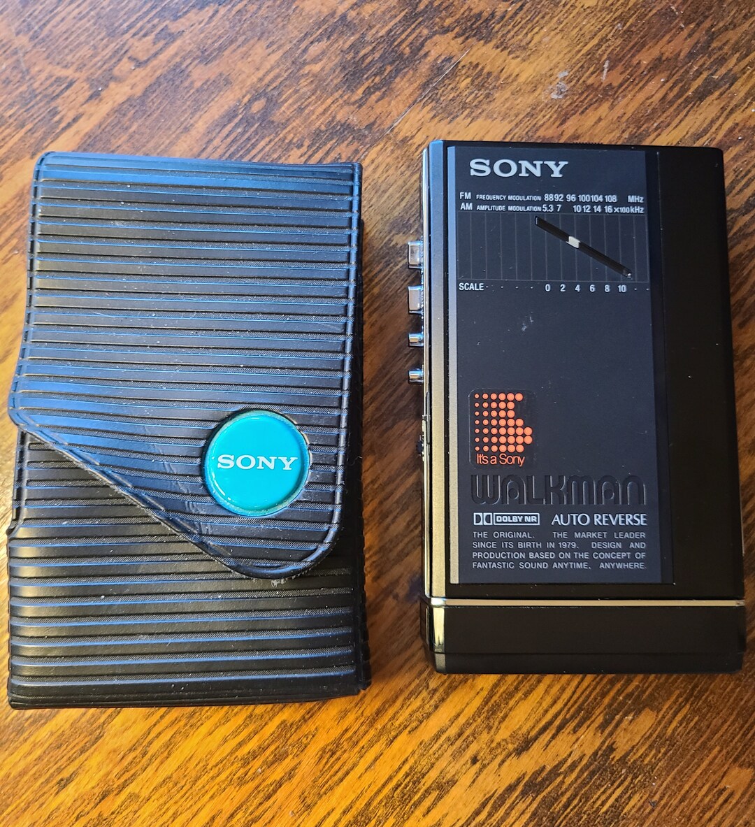 SONY WM F100-III Walkman Radio Cassette Player With Case - Etsy