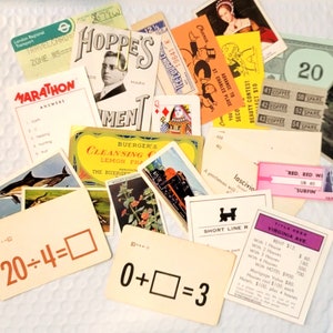 A Collection of Original, Vintage Ephemera for Your Junk Journal - Etsy