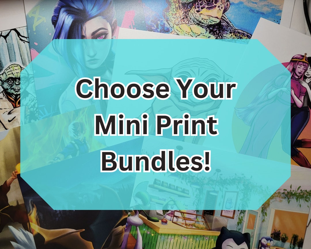 Choose Your Mini Print Bundles - Etsy