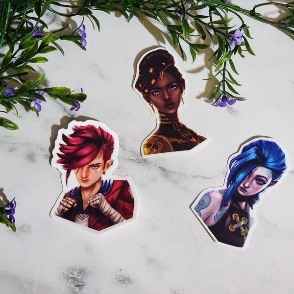 Arcane Vi Sticker - Etsy
